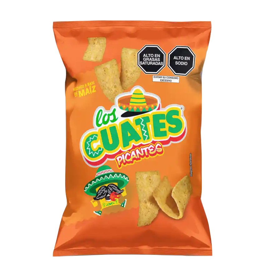 Cuates Picante 45G – Inka Green