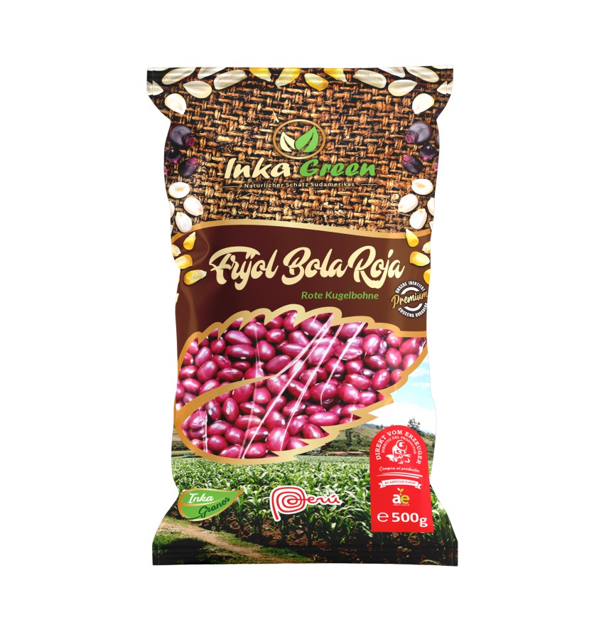 Red Ball Bean 500G – Inka Green
