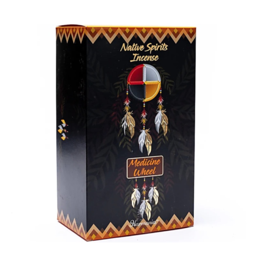 Native Spirits Incense – Medicine Wheel Musk – Inka Green